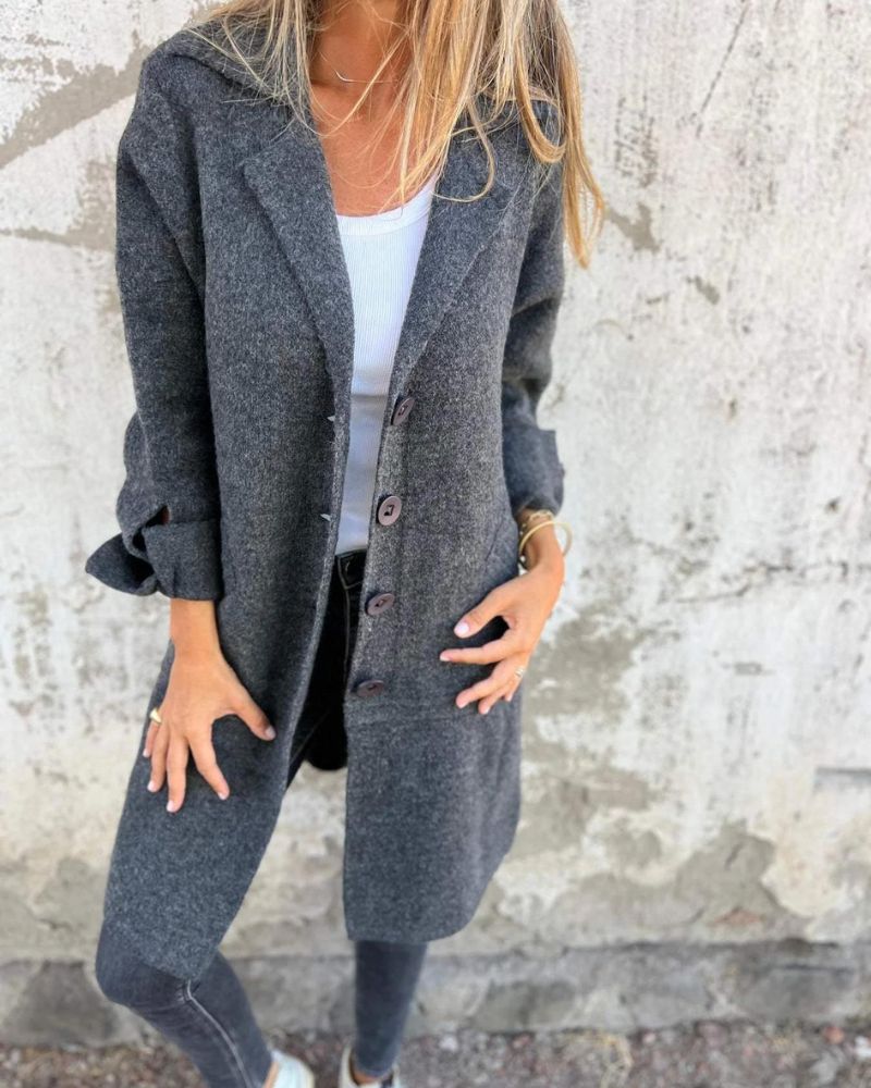 Hayden Cali | Casual Long Coat – Hayden Avenue