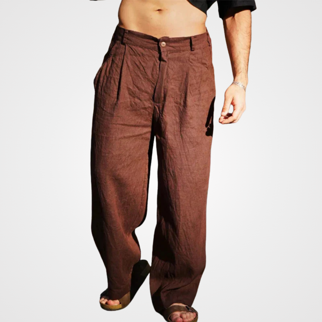 Hayden Makar | Linen wide-leg pants – Hayden Avenue